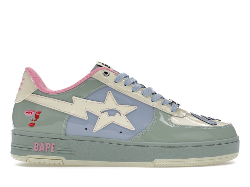 A Bathing Ape Bape Sta KidSuper Green Men's - 1L23-191-912/001FWL231912 ...