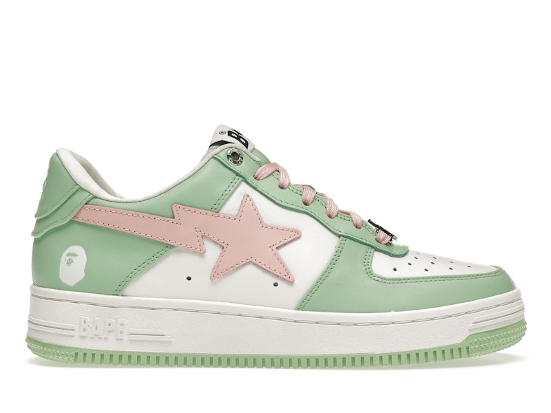 A Bathing Ape Bape Sta Pastel Green Men's - 001FWH701005_GRN_A - US