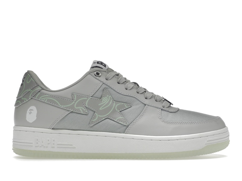 A Bathing Ape Bape Sta Text Code Camo Grey - 1I20191007-GRY - KR