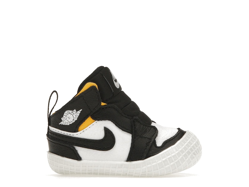 Jordan 1 Crib Bootie Black White Varsity Maize (I) Infant - AT3745-017 - US