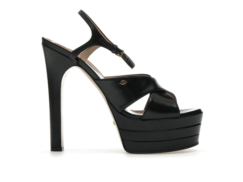 Gucci Platform Sandal Black (Women's) - 746613C9D001000 - US