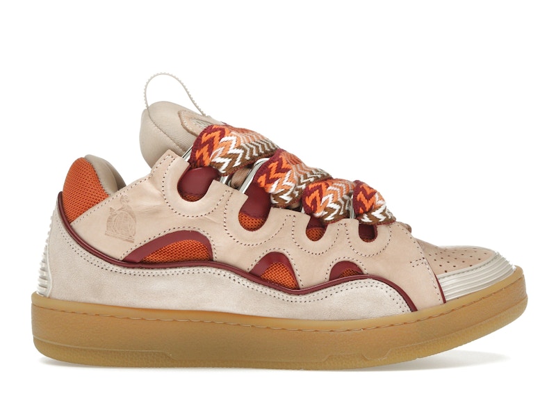 Lanvin Curb Sneaker Pale Pink Mango (Women's) - FW-SKDK02-DRAG-E23 - US