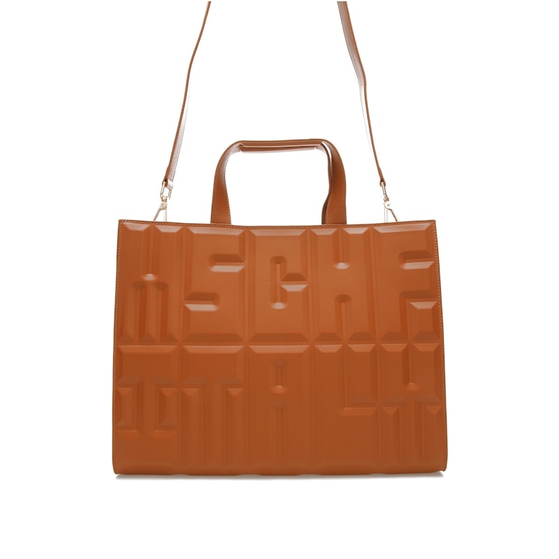 MSCHF Made In Italy Bag Brown in Leather - US