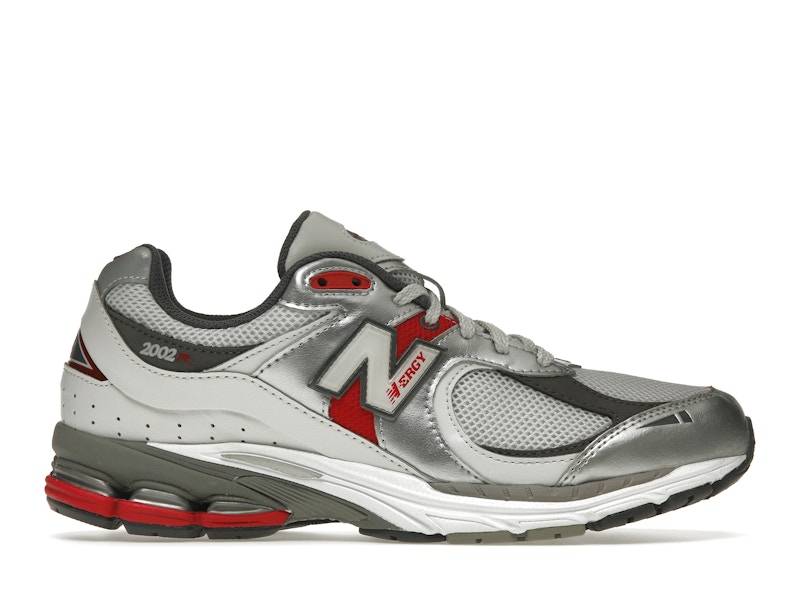 New Balance 2002R Silver Metallic Team Red 男士 - M2002RLB - TW