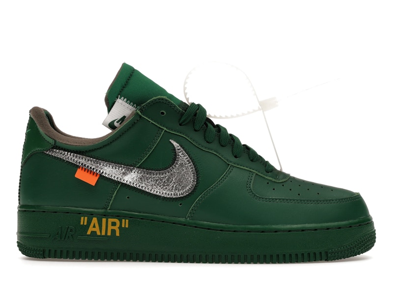 Nike Air Force 1 Low Virgil Abloh Archives Codes Pine Green Men's ...
