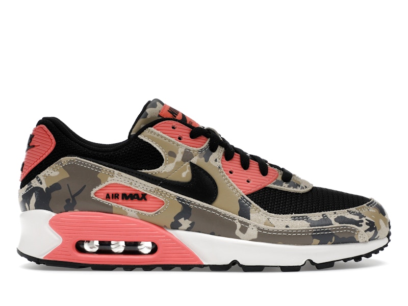Nike Air Max 90 Premium Magic Ember Camo Men's - IF1721-200 - US