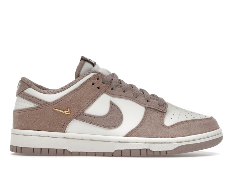 Nike Dunk Low Malt Gold Mini Swoosh (Women's) - IB4417-105 - US