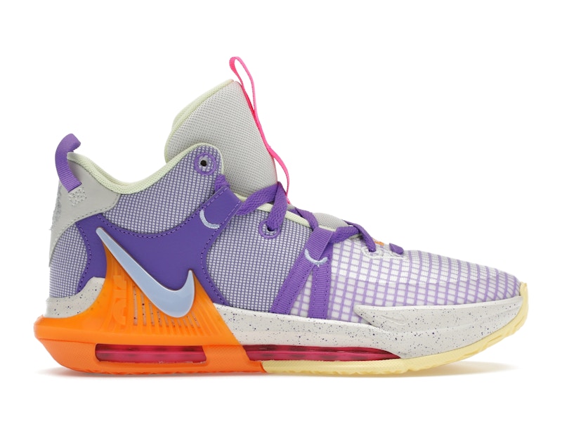 Nike LeBron Witness 7 Action Grape Vivid Orange (GS) - DQ8650-101 - US
