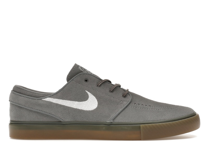 Nike SB Zoom Janoski OG+ Cool Grey Gum Light Brown White Men's - FD6757 ...