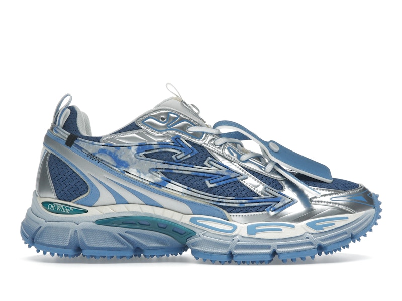 OFF-WHITE Be Right Back Silver Blue Men's - OMIA295S25FAB0047245 - US