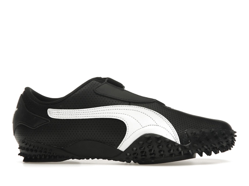 Puma Mostro Perforated Leather Black White Men's - 397331-02 - US