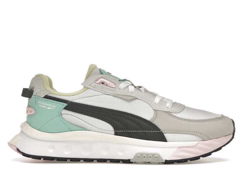 Puma Wild Rider Layers Layers White Ebony 男士 - 380697-03 - TW