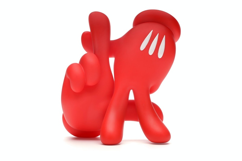Slick OG LA Hands Vinyl Figure Red - US