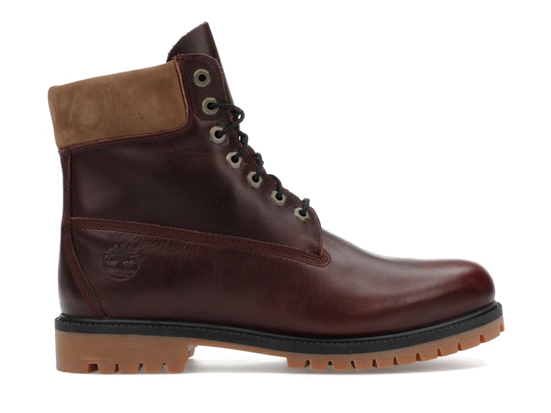 Timberland 6" Heritage Premium Waterproof Boot Root Beer Men's ...