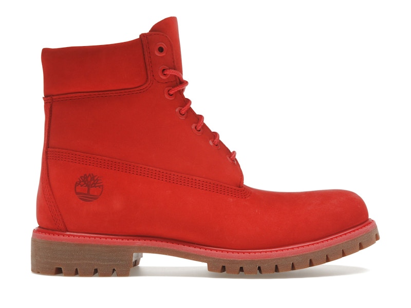 Timberland 6" Premium Waterproof Boot 50th Anniversary Medium Red ...