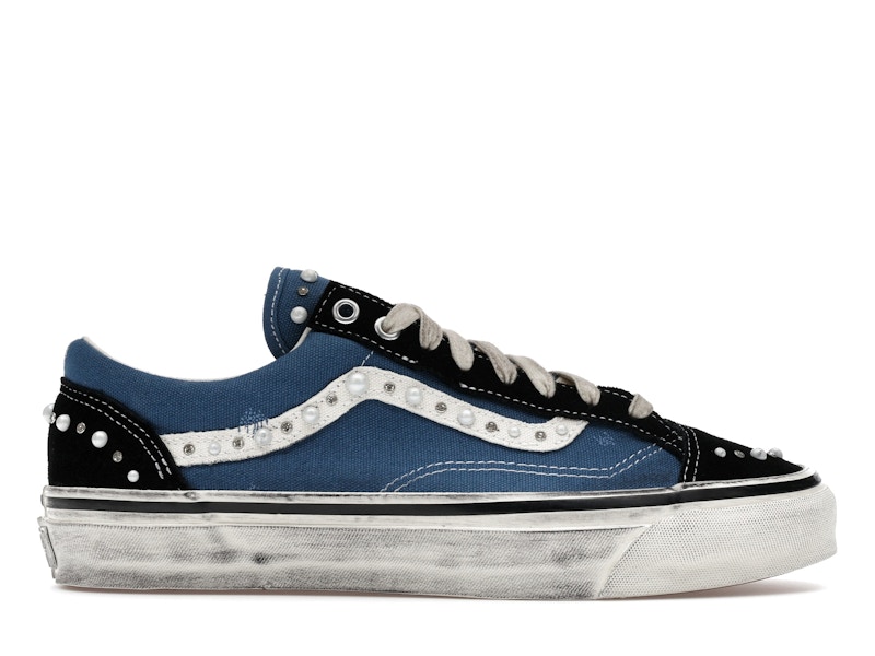 Vans LX Old Skool 36 Pearlized Pack Black Navy Men's - VN000E8VYA6 - GB