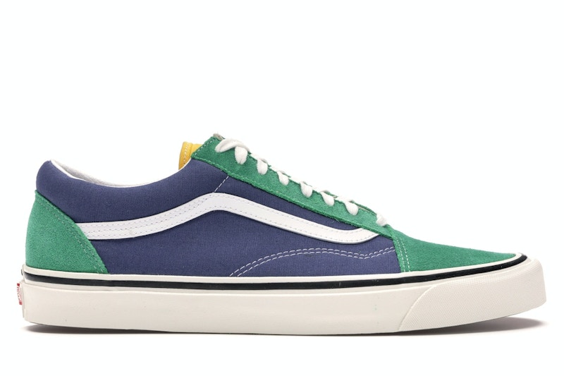 Vans Old Skool 36 DX Anaheim Factory Emerald Navy Men's - VN0A38G2VZQ - US