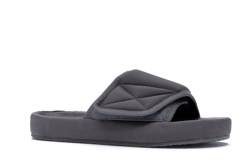 Yeezy Supply Nylon Slipper Graphite - YZ6MF6004.213