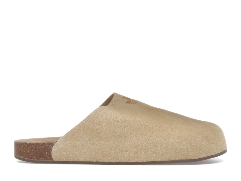 adidas Adimule Slides Golden Beige Gum Men's - JR3587 - US