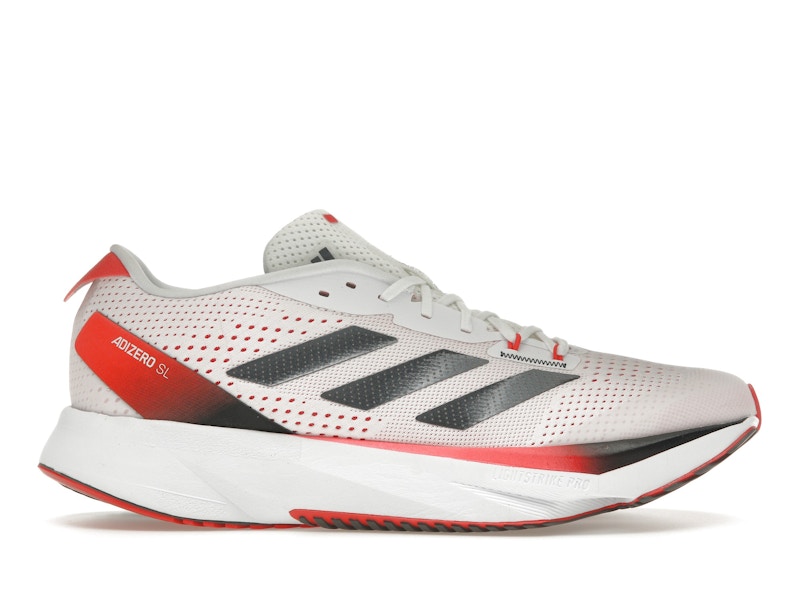adidas Adizero SL Cloud White Core Black Bright Red Men's - IG5941 - US