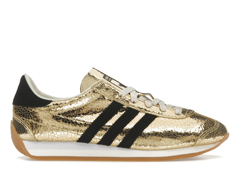 adidas Country OG Gold Metallic Black (Women's) - JQ5110 - US