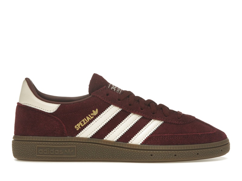 adidas Handball Spezial Maroon Off White Gum (Women's) - JQ8753 - US