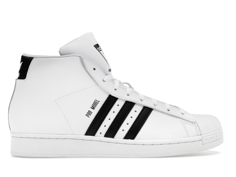 adidas Pro Model Mid White Black Men's - IF5867 - US