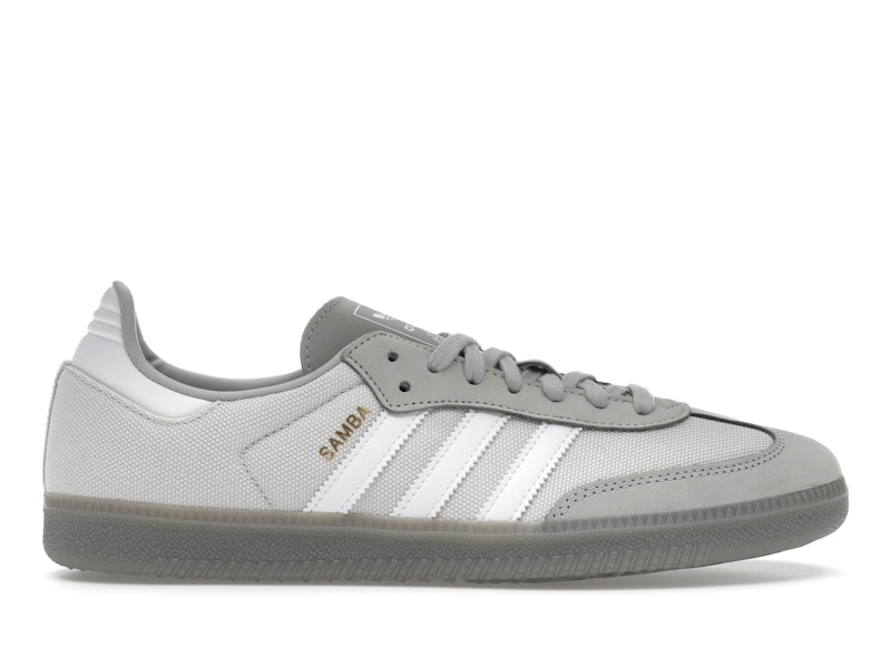adidas Samba OG Grey Cloud White Grey Men's - IE9099 - US