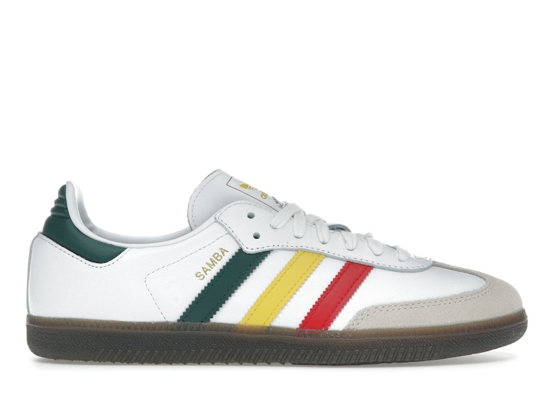 adidas Samba OG White Rasta Men's - IH3118 - US