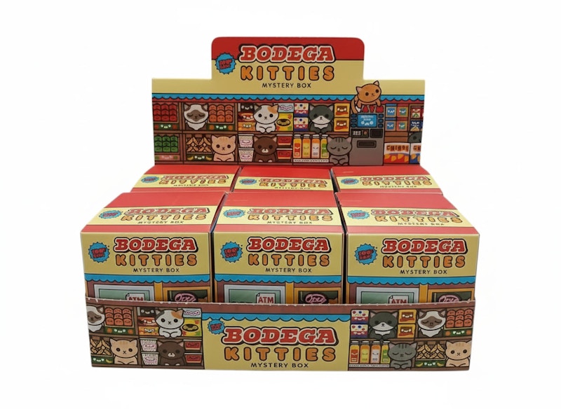 100% Soft Bodega Kitties Series 1 Sealed Case (6 Blind Boxes) - GB