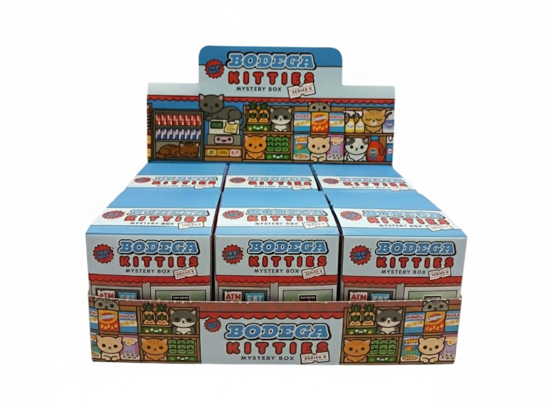 100% Soft Bodega Kitties Series 2 Sealed Case (6 Blind Boxes) - GB