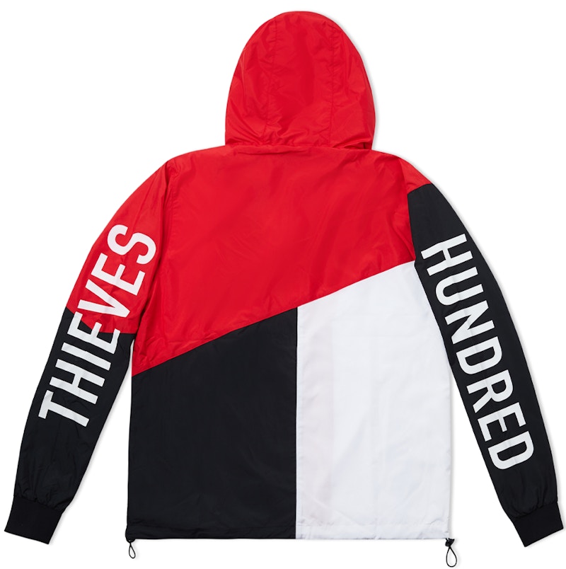 100 Thieves Tri-color Zip Windbreaker Multi - FW19