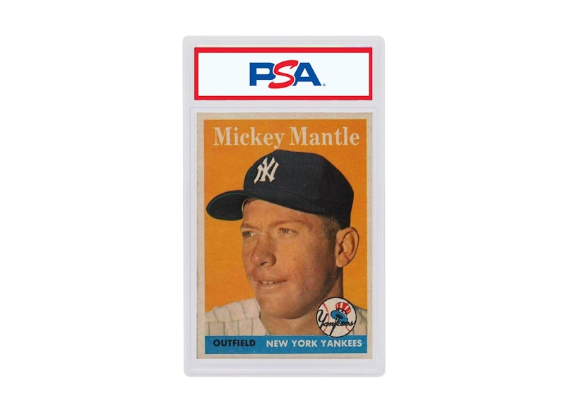 1958 Topps 150 Mickey Mantle (PSA or BGS Graded) - 1958 - US