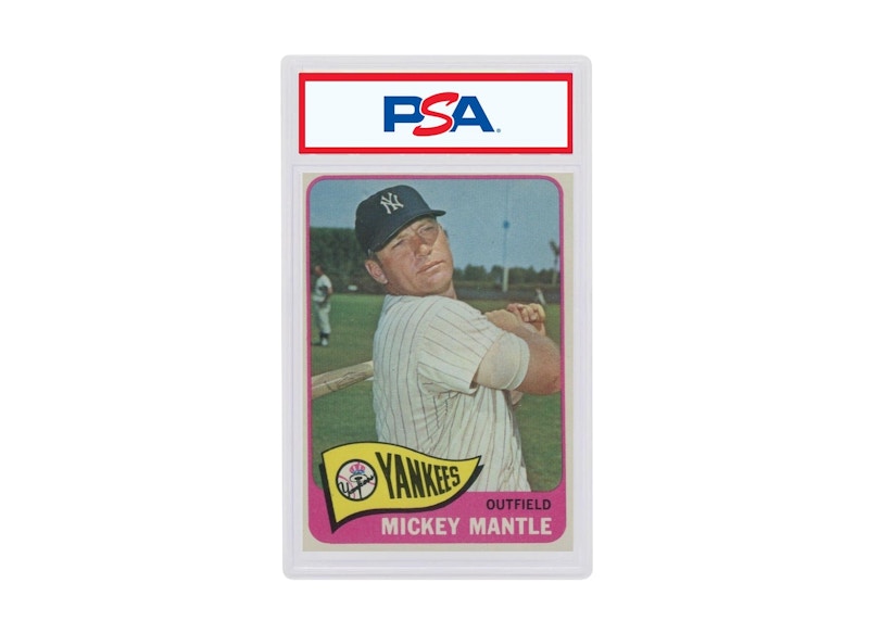 1965 Topps 350 Mickey Mantle (PSA or BGS Graded) - 1965 - GB