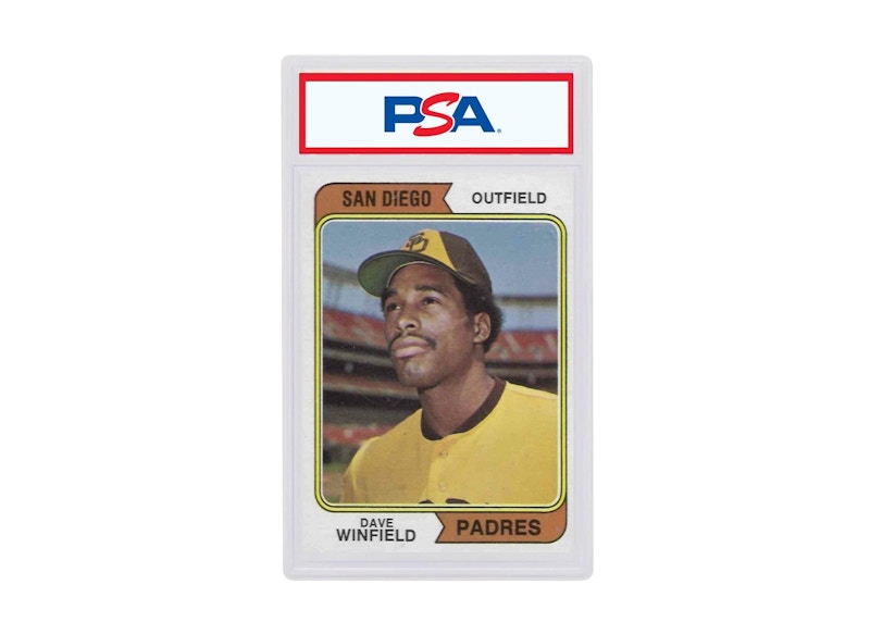 1974 Topps 456 Dave Winfield (PSA or BGS Graded) - 1974 - GB