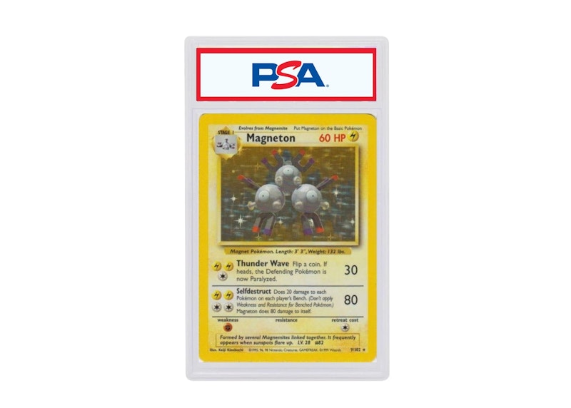 1999 Pokémon Game 9 Magneton-Holo (PSA or BGS Graded) - 1999 - GB