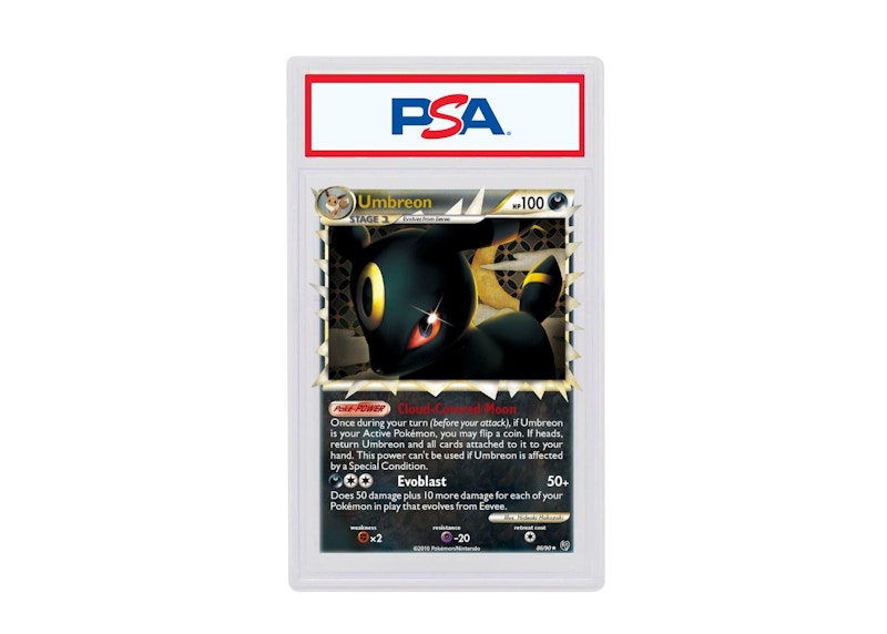 2010 Pokemon Heartgold & Soulsilver Undaunted 86 Umbreon-Holo (PSA or ...