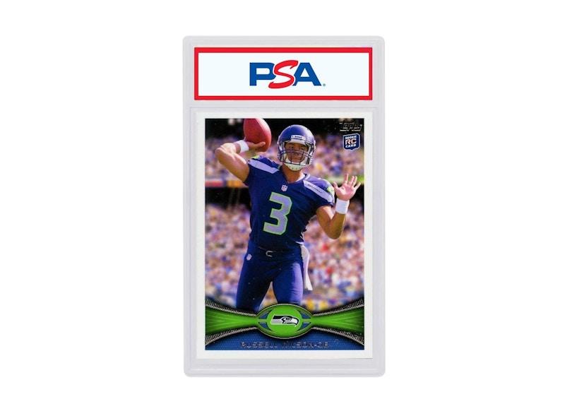 2012 Topps 165 Russell Wilson Passing-stands Visible (PSA or BGS Graded ...