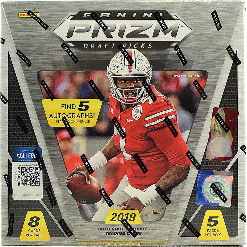 2019 Panini Prizm Draft Picks Football Hobby Box - 2019