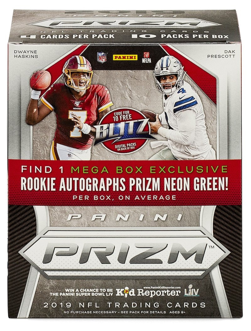 2019 Panini Prizm Football 40 ct Mega Box - 2019 - US