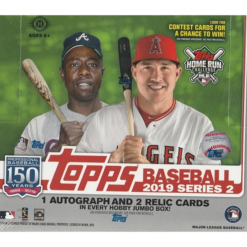 2019 Topps Series 2 Baseball Jumbo Box - 2019 - US