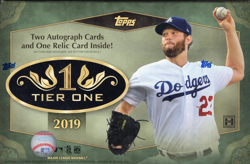 2019 Topps Tier One Baseball Hobby Box - 2019 - GB