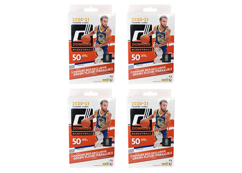 2020-21 Panini Donruss Basketball Hanger Box 4x Lot - 2020-21 - US