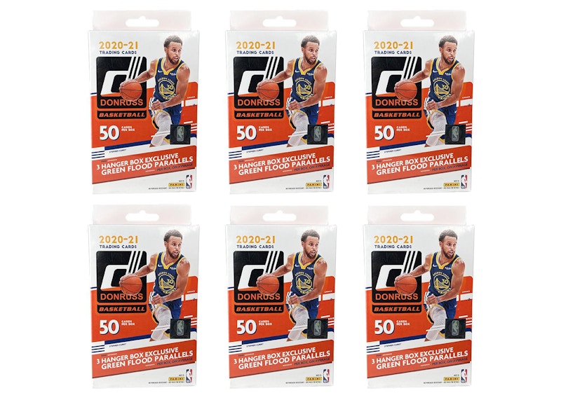 2020-21 Panini Donruss Basketball Hanger Box 6x Lot - 2020-21