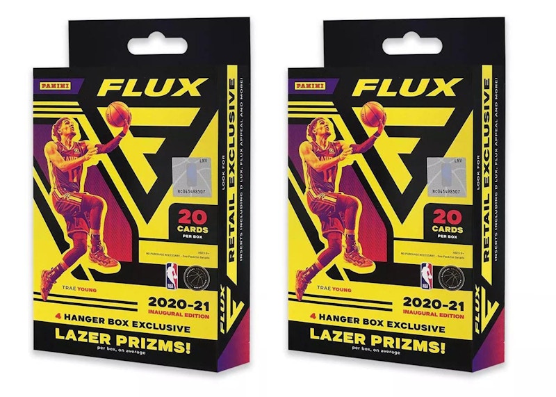 2020-21 Panini Flux Basketball Hanger Box 2x Lot - 2020-21 - US