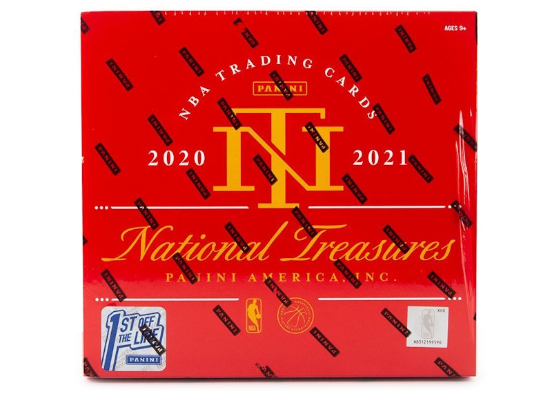 2020-21 Panini National Treasures Basketball 1st Off The Line Hobby Box ...