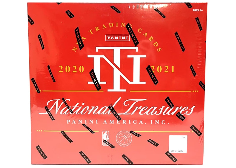 2020-21 Panini National Treasures Basketball Hobby Box - 2020-21 - US