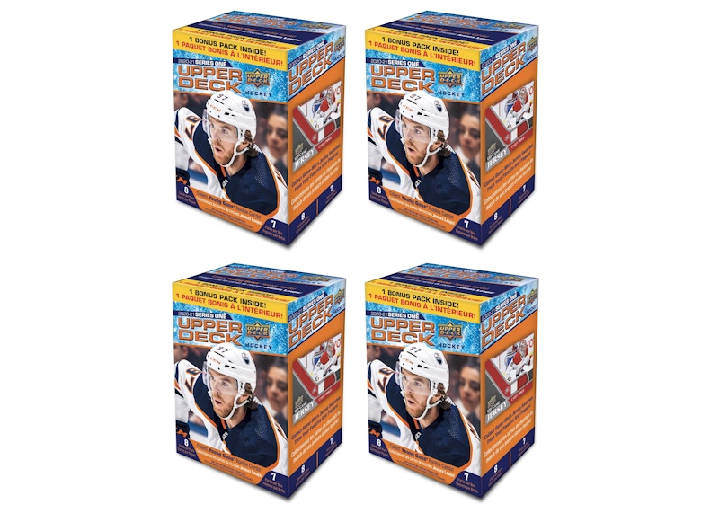 2020-21 Upper Deck Series 1 Hockey Blaster Box 4x Lot - 2020-21 - US