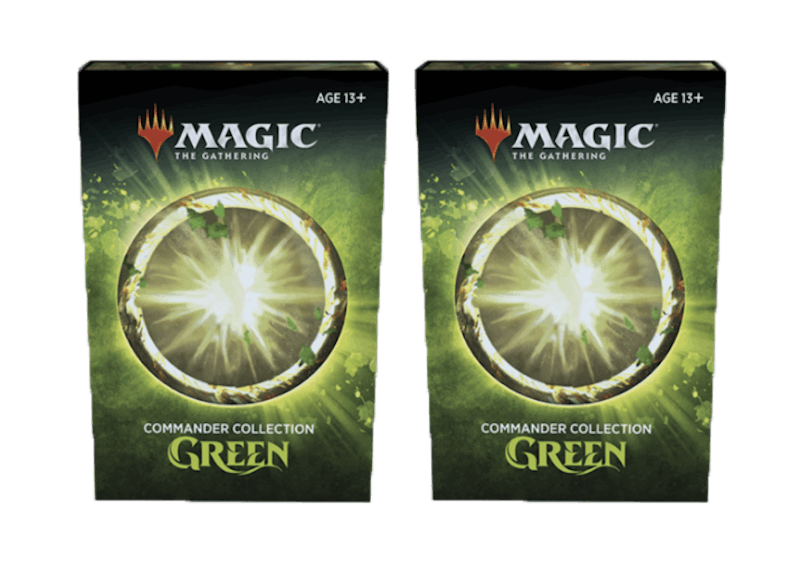Magic: The Gathering TCG Commander Collection: Green 2X Lot - US