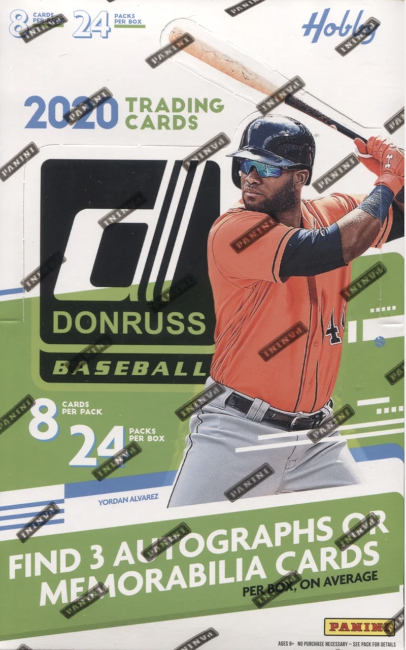 2020 Panini Donruss Baseball Hobby Box - 2020